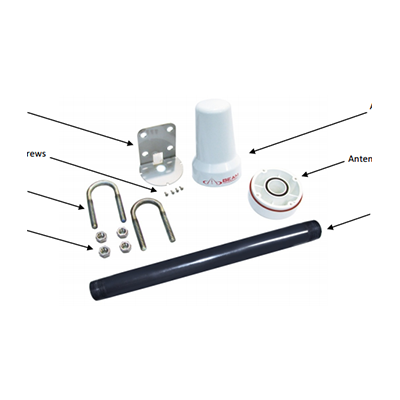 Antena RST710 con montaje de Mástil - Globalsat Peru
